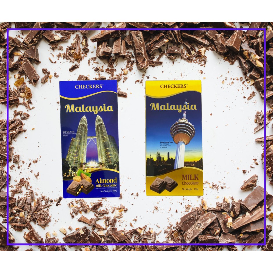 Checkers Bar Malaysia Chocolate 160g | Shopee Malaysia