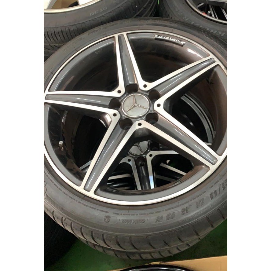 Used sport rim (with installation) Original 18" Mercedes Amg w205 w204 ...