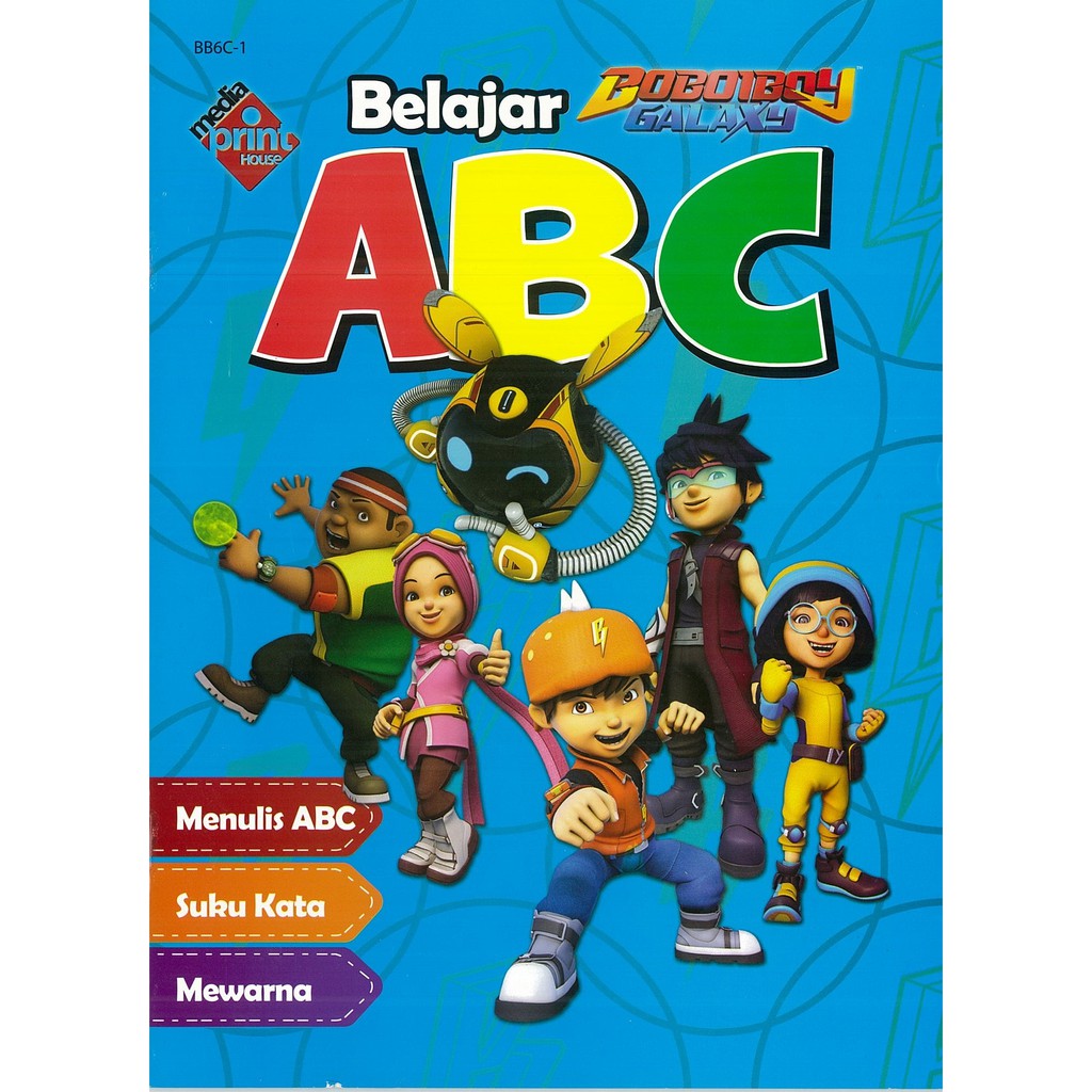 BOBOIBOY BB 6C - SERIES 1 (BELAJAR ABC) | Shopee Malaysia
