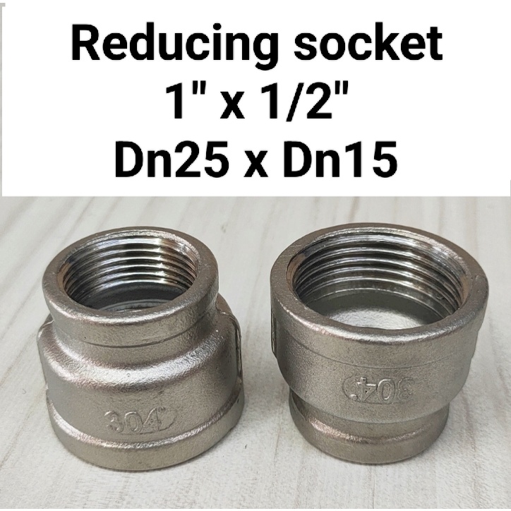 Stainless Steel 304 DN15 1/2''inch inci Elbow Socket Nipple Tee Union ...