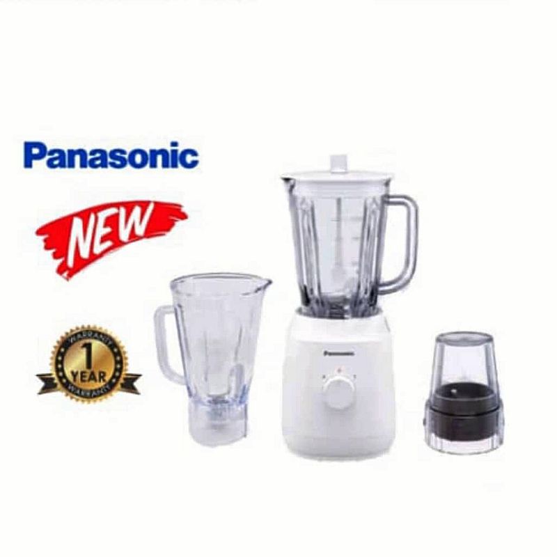 NEW Panasonic Blender With Twin Jug and Dry Mill Attachment MX-EX1031 3 ...