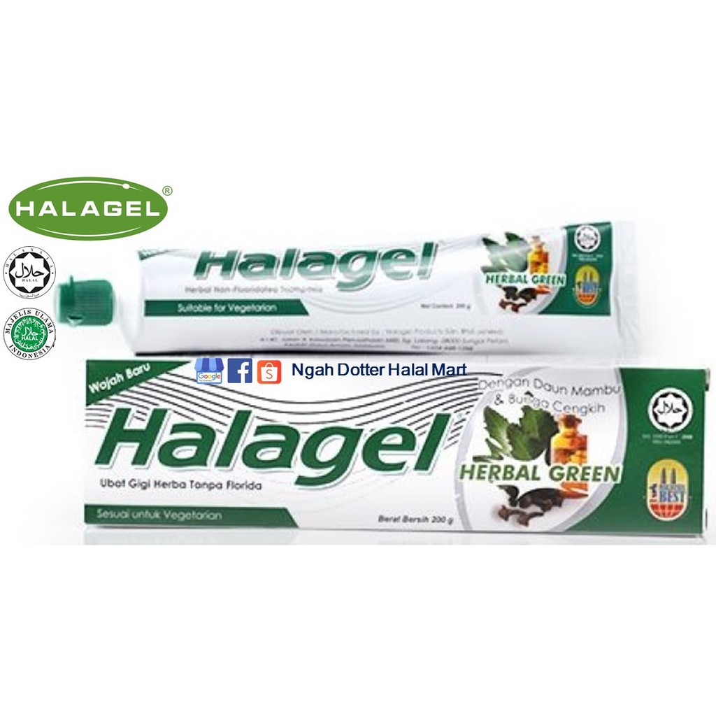 HALAGEL Toothpaste (Ubat Gigi HALAGEL) | Shopee Malaysia