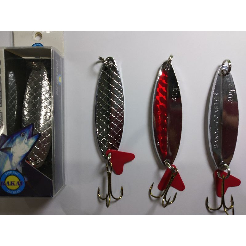 Bakau Coster / Spoon Jig 40g Fishing (Killer Tenggiri Spoon) | Shopee ...