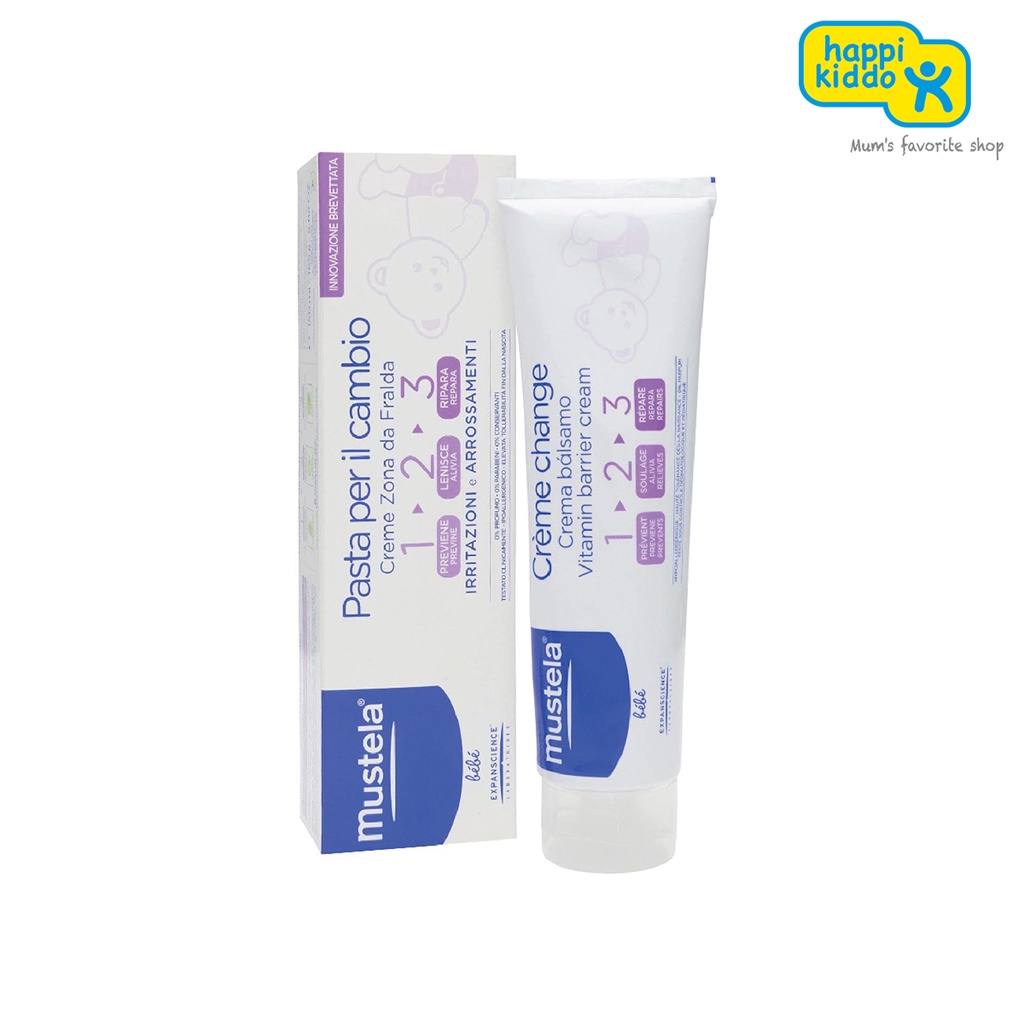 Mustela Vitamin Barrier Cream 123 (50ml) | Shopee Malaysia