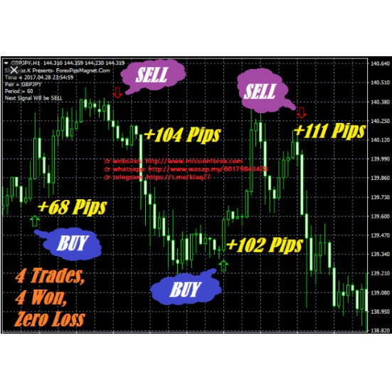 Forex Pips Magnet Indicator for MetaTrader 4 | Shopee Malaysia