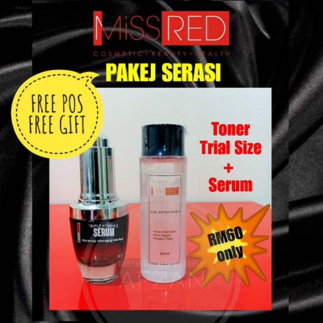 Miss Red 💋PAKEJ SERASI | Shopee Malaysia