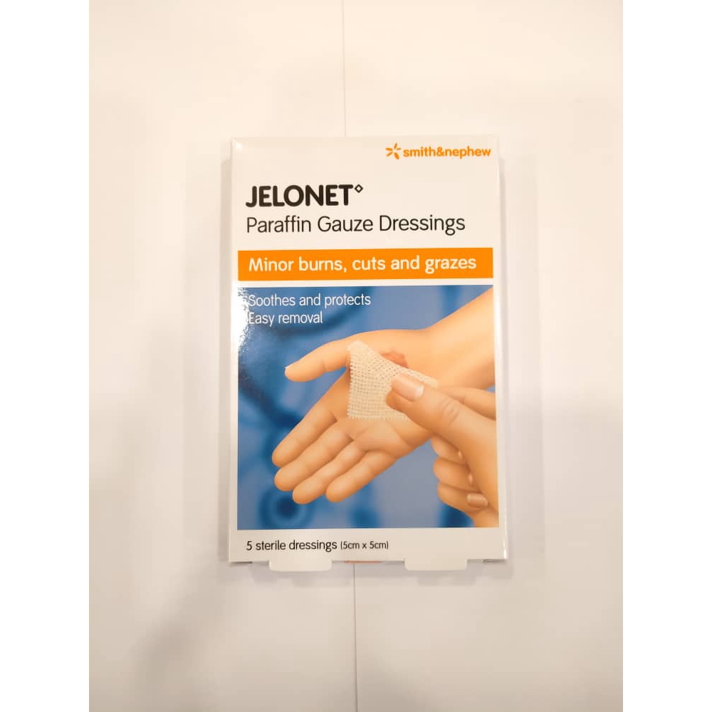Jelonet Paraffin Gauze Dressings 5cm x 5cm (5's) | Shopee Malaysia
