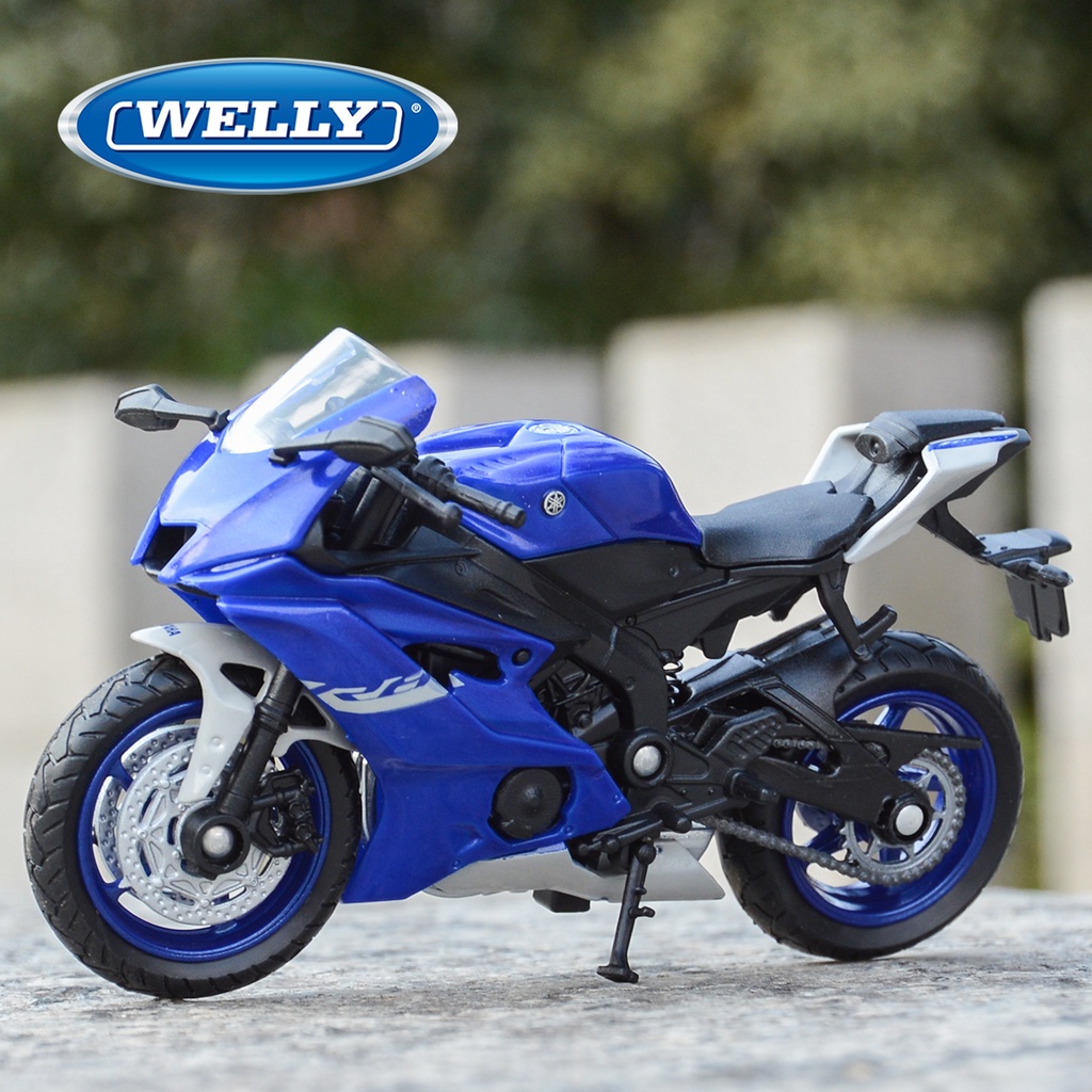 Welly 1:18 Yamaha 2020 YZF R6 Die Cast Vehicles Collectible Hobbies ...