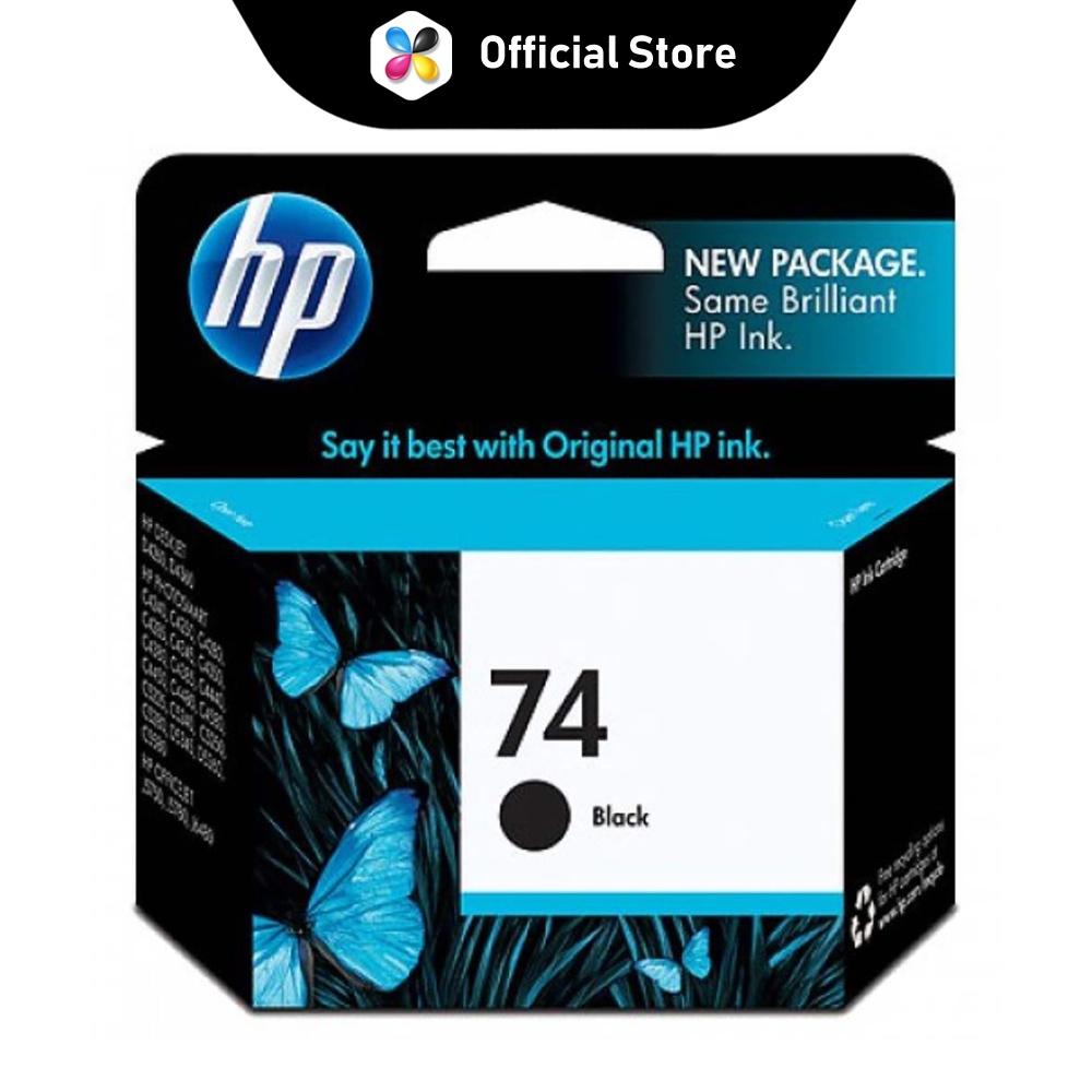 HP 74 Black Inkjet Print Cartridge (CB335WN) (Expiry: 2020) | Shopee ...