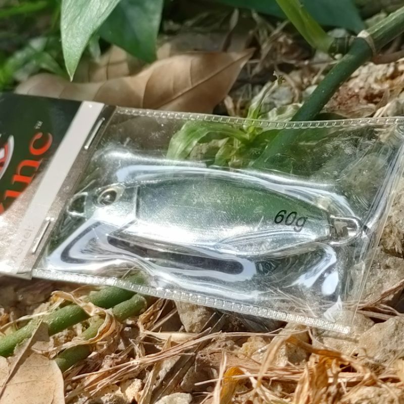 ZINC ROCKER LIGHT METAL JIG JIGGING FISHING LURE (60g) | Shopee Malaysia