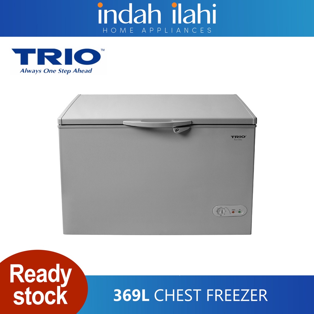 Trio Chest Freezer 369L TCFZ-370 TCFZ370 | Shopee Malaysia