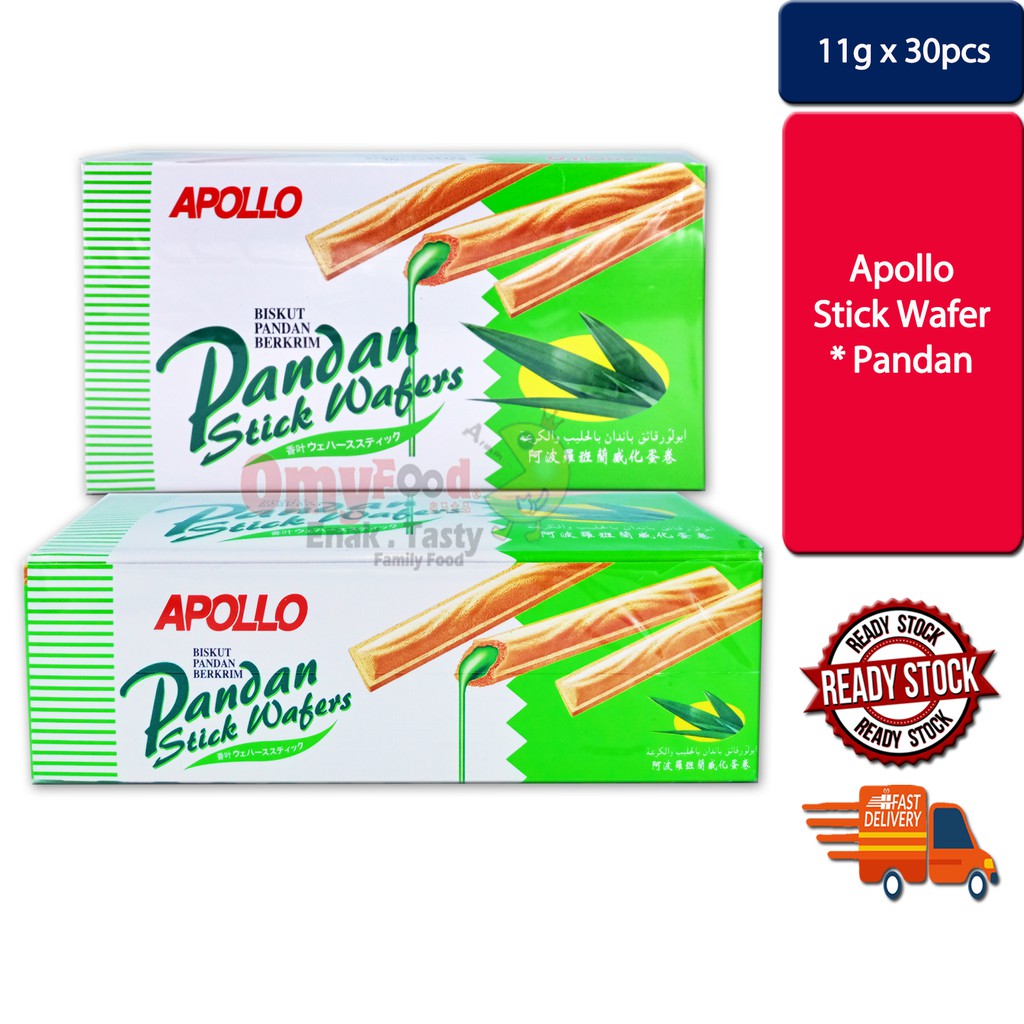 11gx30pcs Apollo Chocolate Wafer Cream1012/Stick Wafer [Chocolate1044/Strawberry1042 ...