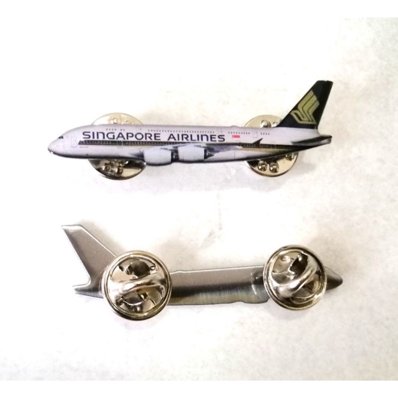 Aircraft Lapel Pin Airbus A380 Singapore Airlines Metal pin | Shopee ...
