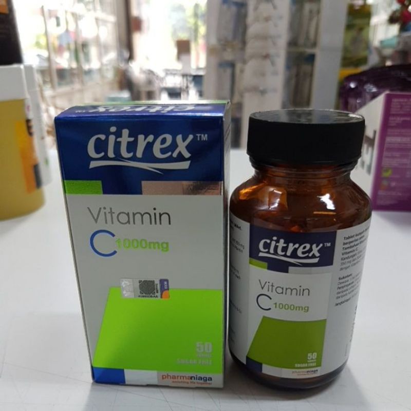 Citrex Sugar free Vitamin C 1000mg 1x50's | Shopee Malaysia