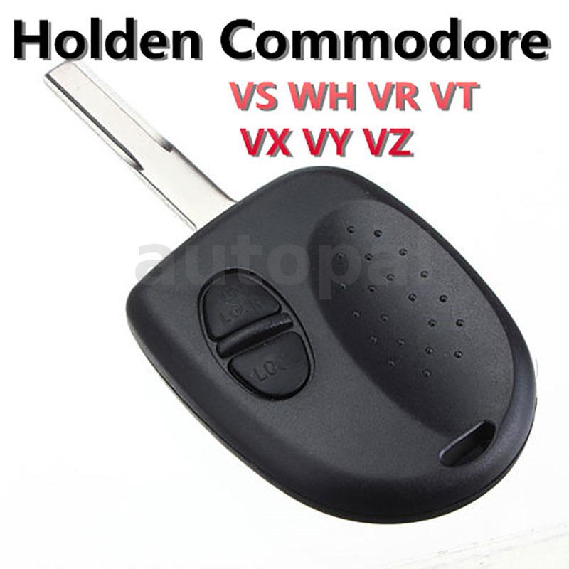 2 Button Car Remote Key Complete + Chip For Holden Commodore VS VR VT ...