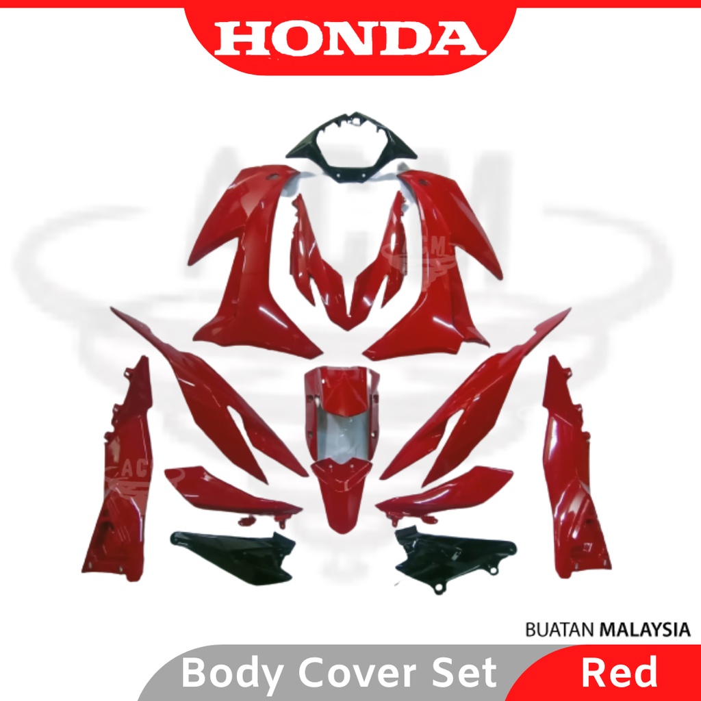 HONDA RSX150 Full Body Cover Set Coverset Body Kit Color Parts RSX 150 - REPSOL Blue Black Red ...