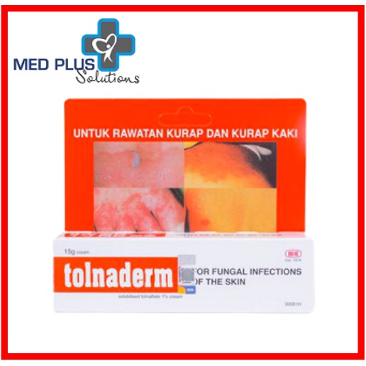 Tolnaderm Cream 15g (Exp: 3/2027) | Shopee Malaysia