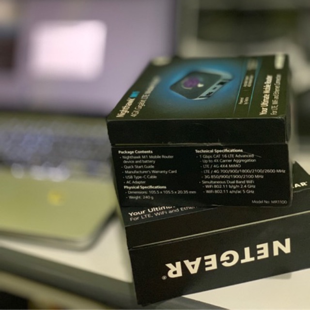 🔥HOT PRODUCT🔥M1 NIGHTHAWK MODEM 3G/4G LTE ROUTER MIFI OUT/INDOOR ...