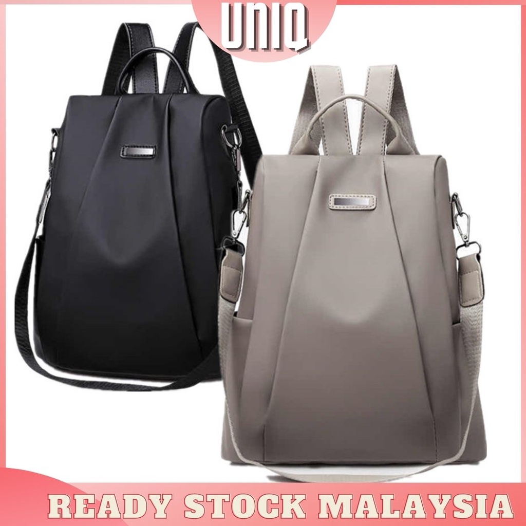 B05 READY STOCK UNIQ woman backpack travel bag school bag belakang ...