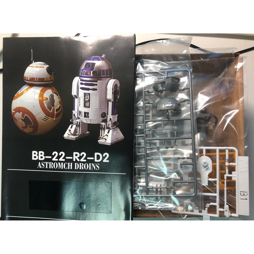 Star Wars BB8 and R2-D2 Assemble Model Nuclear model Repaired robot ...