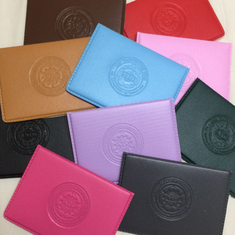 LTO Driver's License Card Holder (Hardcase/GORDON Material/EMBOSSED LTO ...