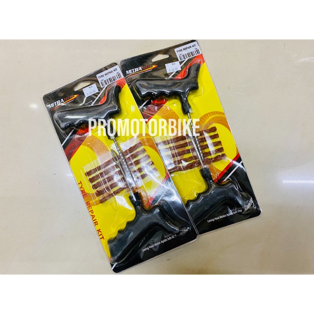 TAYAR TYRE REPAIR KIT TOOL SET MITRATECH CACING | Shopee Malaysia