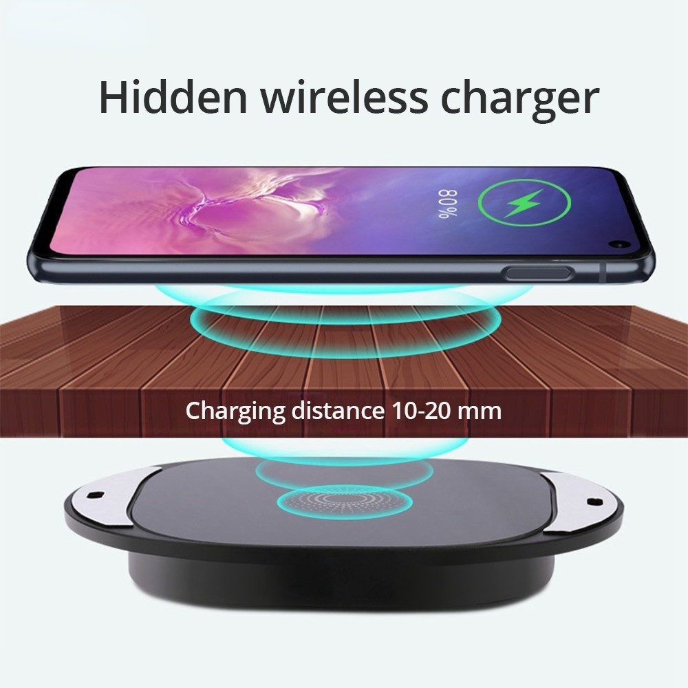 [ReyalxaMY] Invisible Wireless Charger Long-Distance Charging Base ...