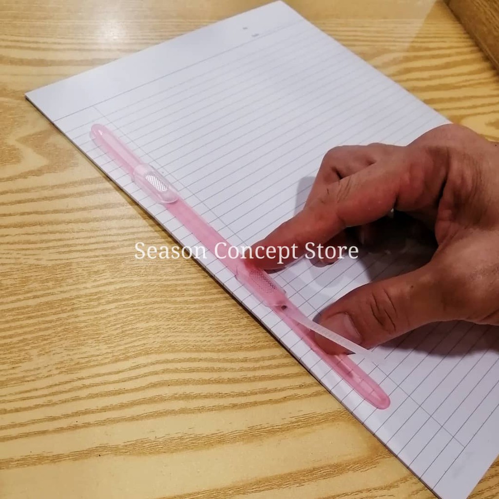 Jumbo Colour Paper Fastener Plastic (10pcs) / Flat File Clip / Fastener ...