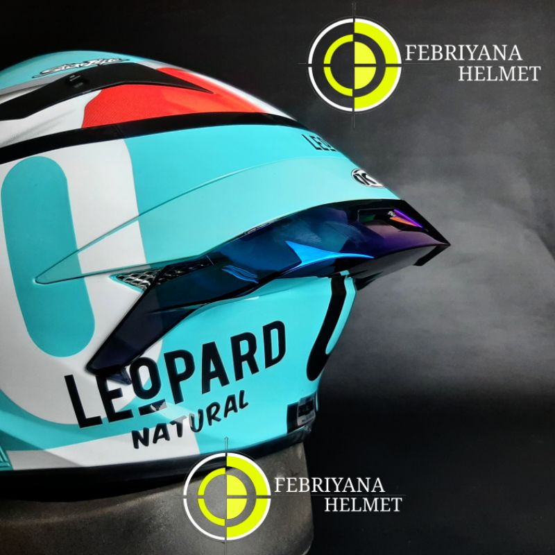 Spoiler 3D KYT TT COURSE IRIDIUM Click MODEL | Shopee Malaysia