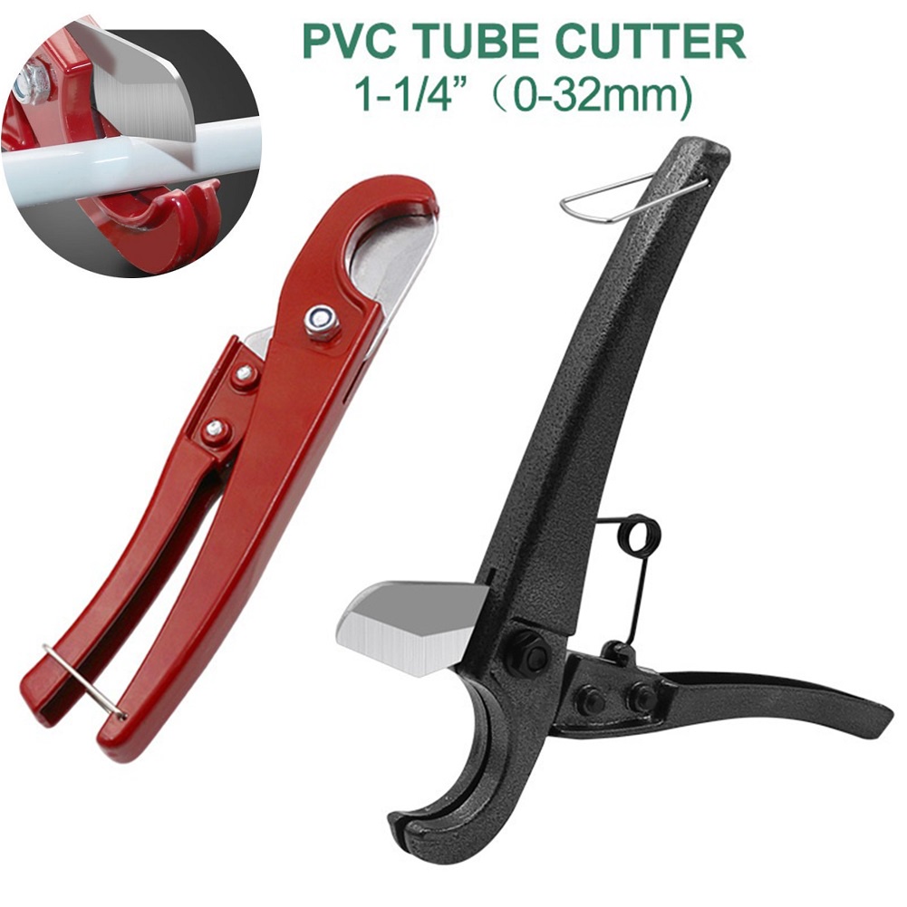 0-32mm PVC Pipe Cutter 1-1/4" Scissors PVC PU PP PE Pipe Cutting Hand ...