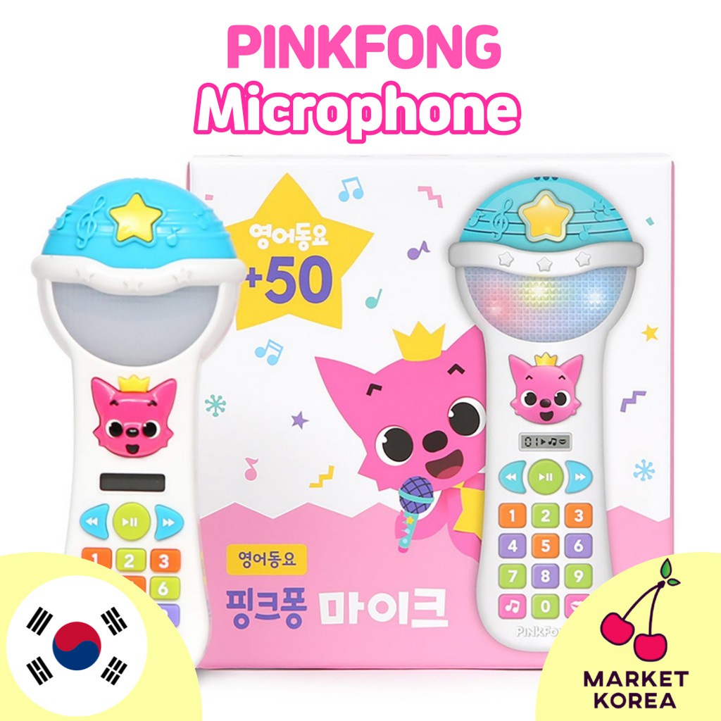💛READY💛 PINKFONG Magic Microphone 50 English Song🚀shipping from Korea ...