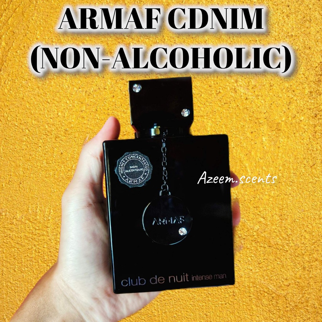 ORIGINAL Armaf Club De Nuit Intense Man Non Alcoholic Edt Decant Armaf ...