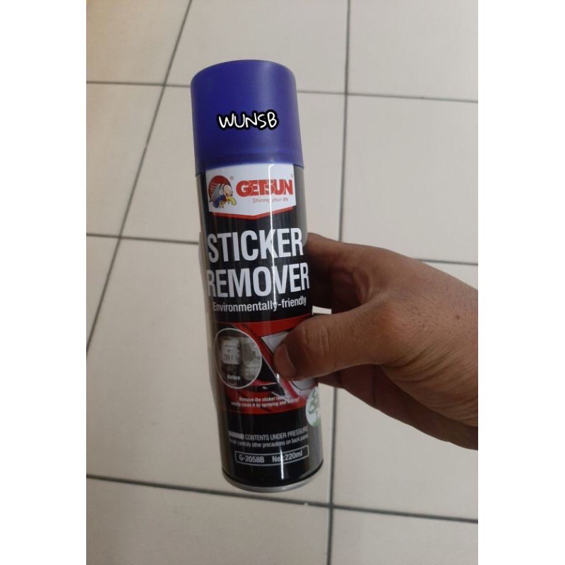 Getsun Environtmentally - Friendly Sticker Remover ( 220ml ) | Shopee ...