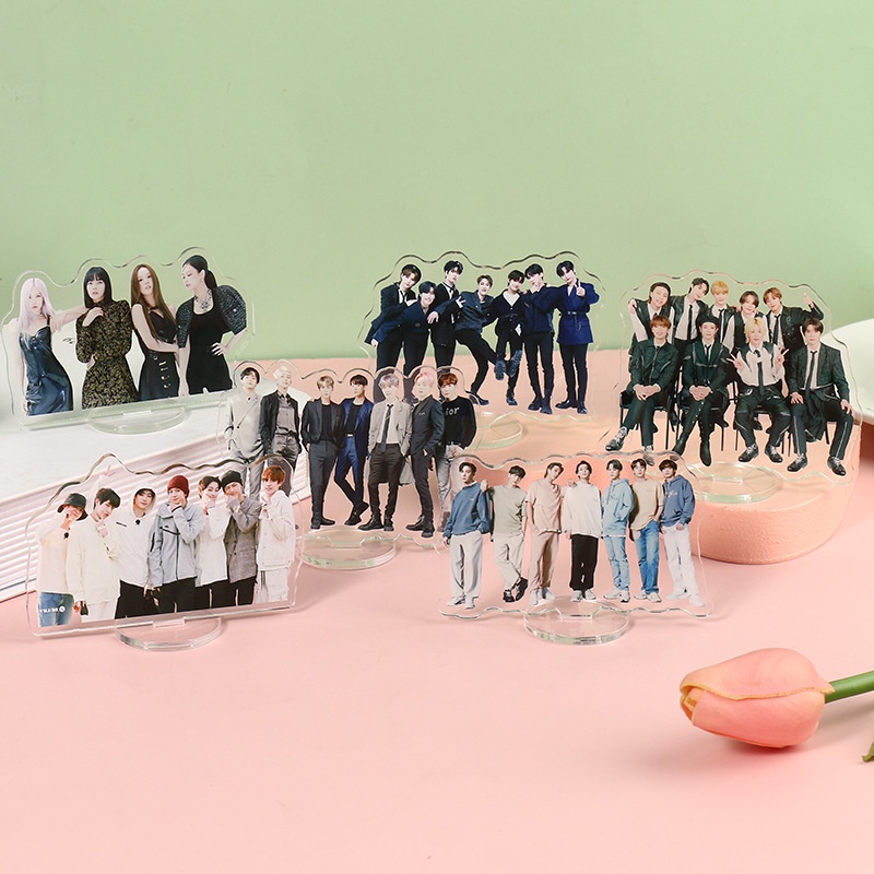 BTS Enhypen Blackpink Nct stray kids acrylic Stop Sign Stand up ...