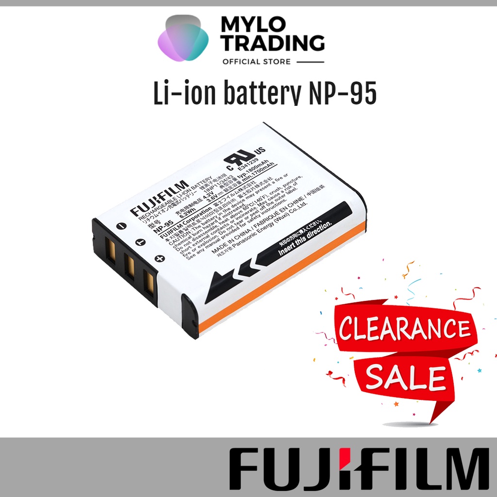 FUJIFILM Rechargeable battery Li-ion battery NP-95 / NP-45S / NP-50 ...