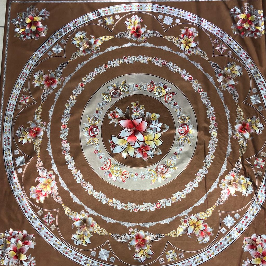 Lapik meja makan bulat ( 6 kerusi ) / New design 2021 / Ready Stock ...