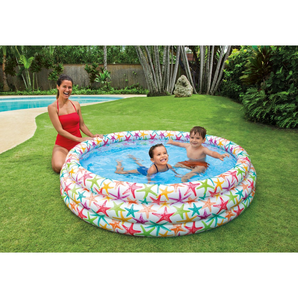 Intex - Three Ring Pool (56440) | Shopee Malaysia