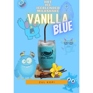 Vanilla Blue Powder / Serbuk Vanila Biru 1000g Ice Blended / Milkshake ...