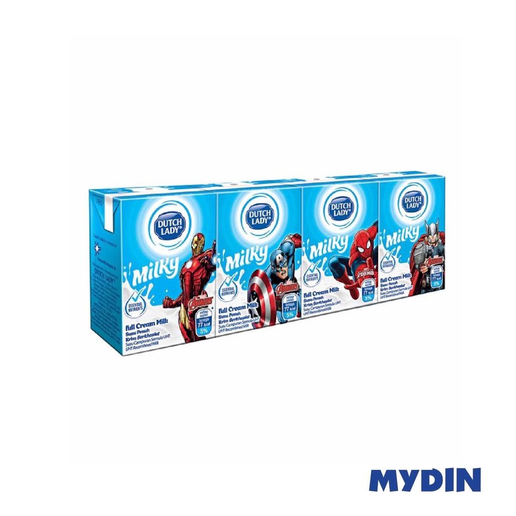 Dutch Lady Kid Full Cream Milk (125ml x 4) | Shopee Malaysia