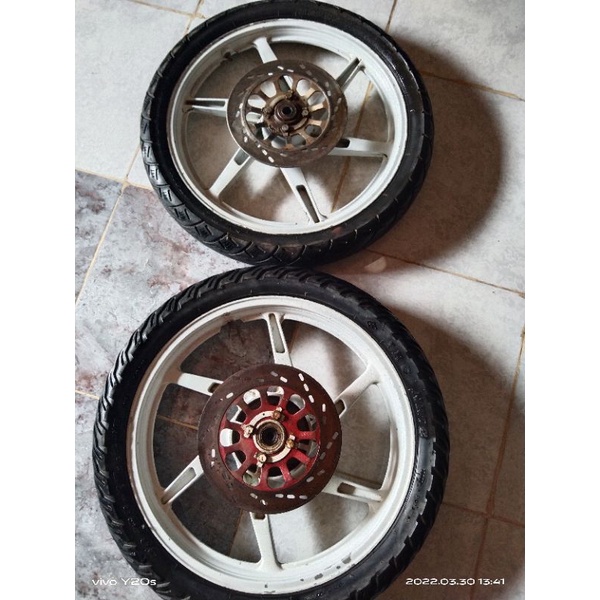 Satria 2 stroke shark lumba rgx rg sport DD rims/wheels | Shopee Malaysia