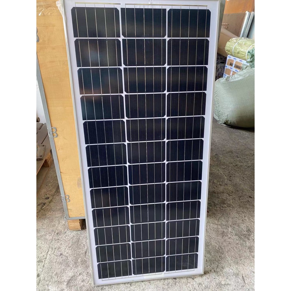 100W SOLAR PANEL Monocrystalline GRADE A READY STOCK sabah area ...