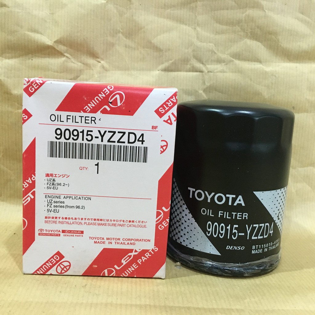 ORIGINAL TOYOTA OIL FILTER HILUX INNOVA (90915-YZZD4) | Shopee Malaysia