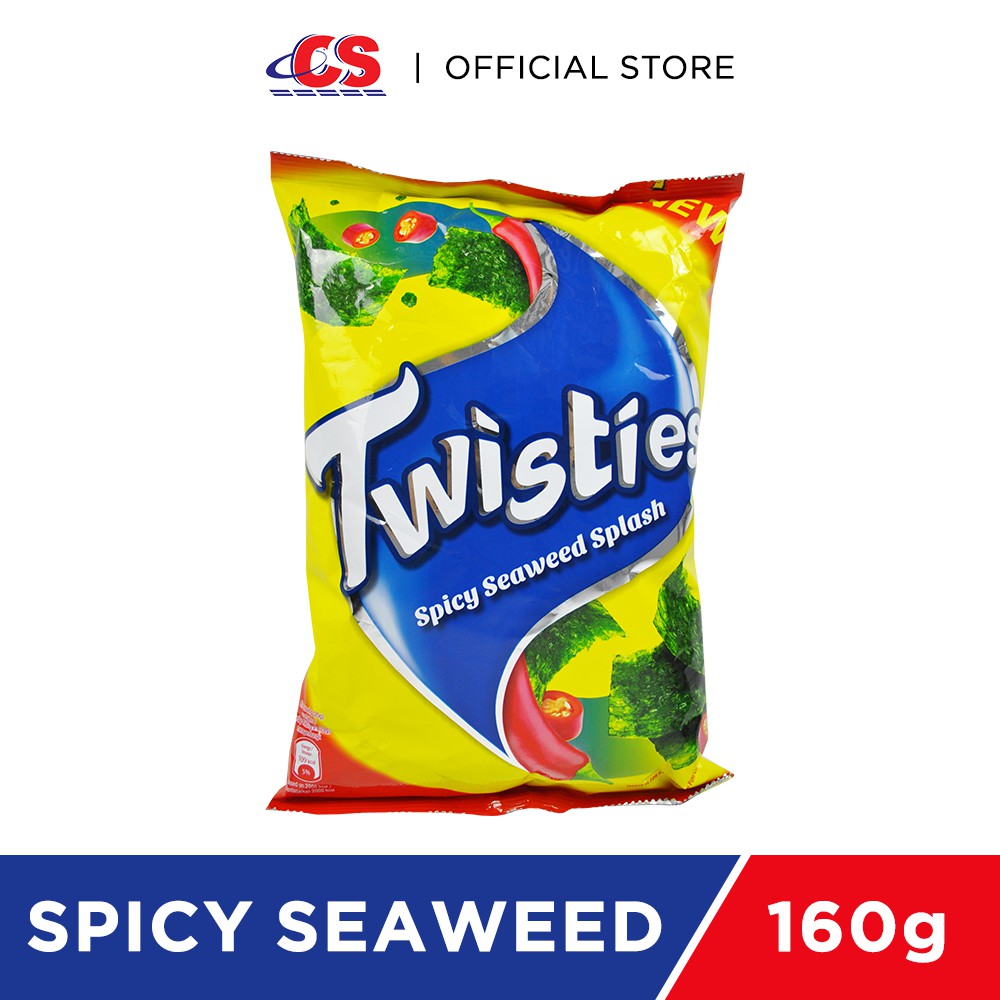 TWISTIES Spicy Seaweed Splash 160g | Shopee Malaysia