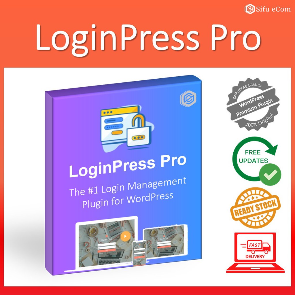 LoginPress Pro - WordPress Plugin [Lifetime Update + Unlimited Website] | Shopee Malaysia