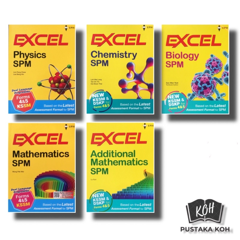 [KOH] EXCEL SPM KSSM TINGKATAN 4 • 5 / FORM 4 & 5 | Shopee Malaysia