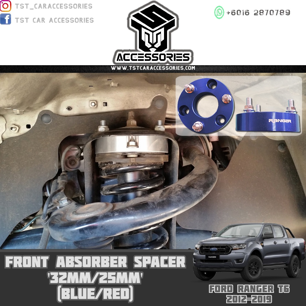FORD RANGER T6 T7 2012-2020 FRONT ABSORBER SPACER COIL SPACER (BLUE ...
