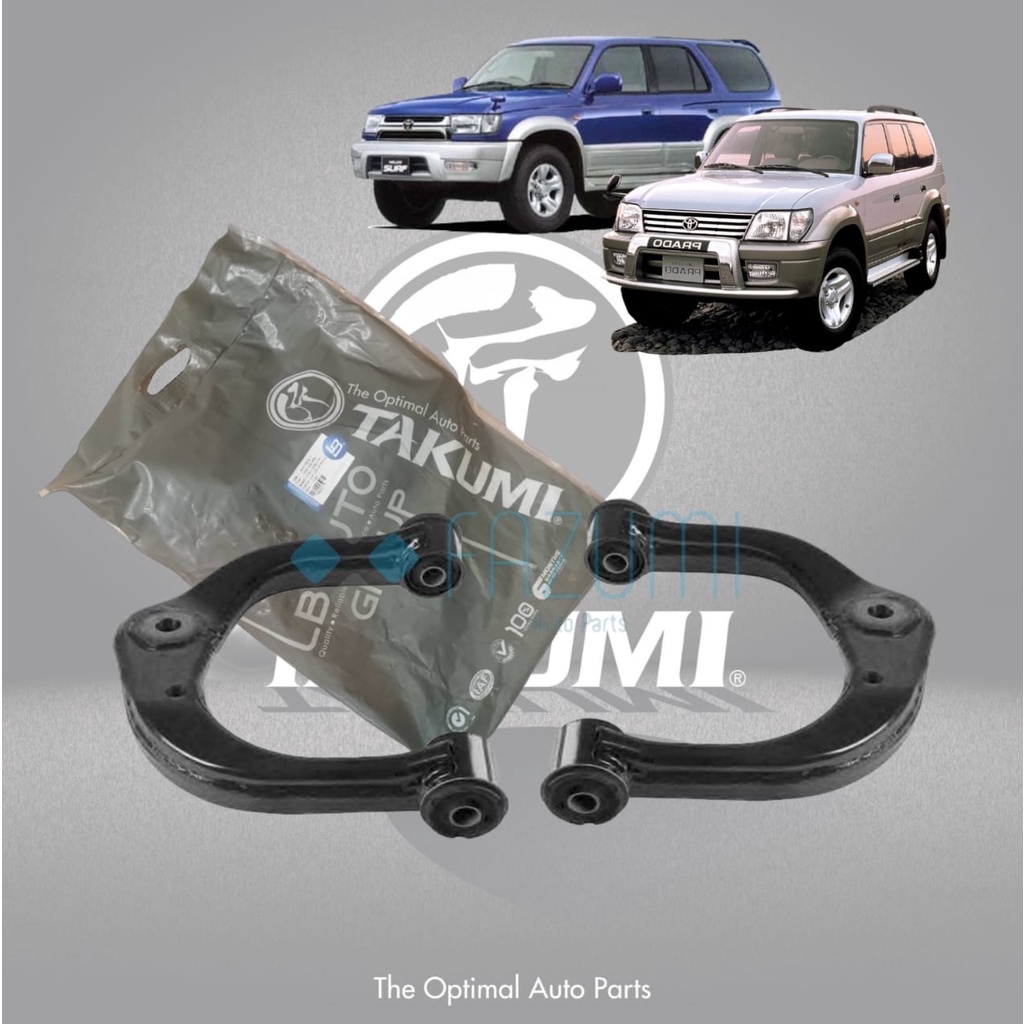 Toyota Prado LJ90/95 Hilux Surf KDN185 TAKUMI Front(depan) Upper Arm ...