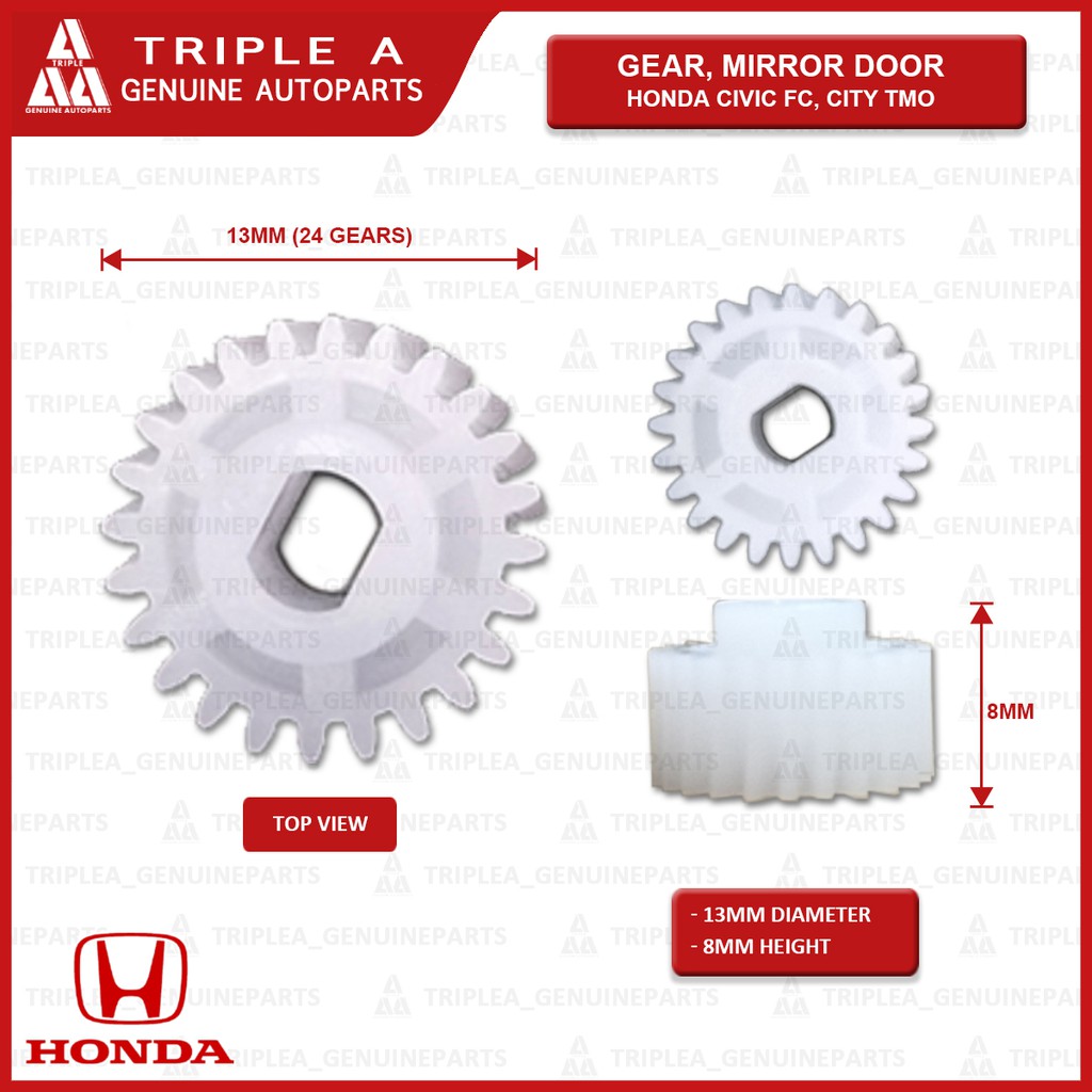 Honda City TM0 Fit GE6 Civic FD SNA CRV SWA Accord SDA TA0 Side Mirror ...