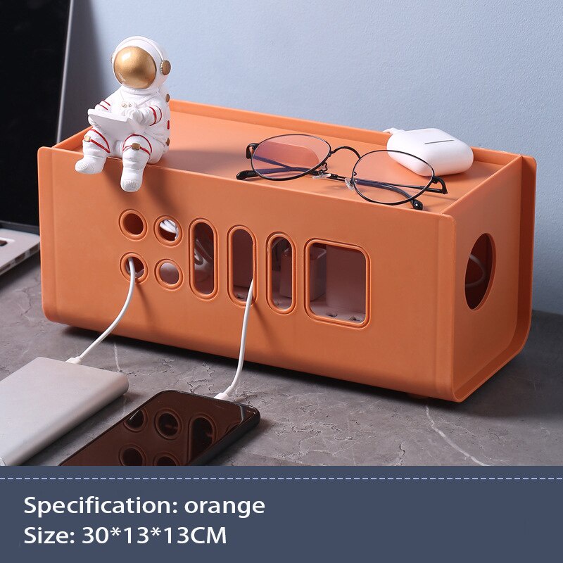 Kotak Simpan Wayar Kabel Meja Diy Plug Socket Extension Management ...