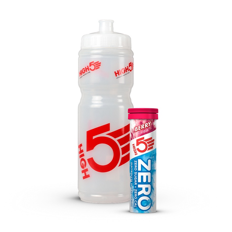 HIGH5 750ml bottle + Zero hydration tablets ( 10's Tablets ) | Shopee ...